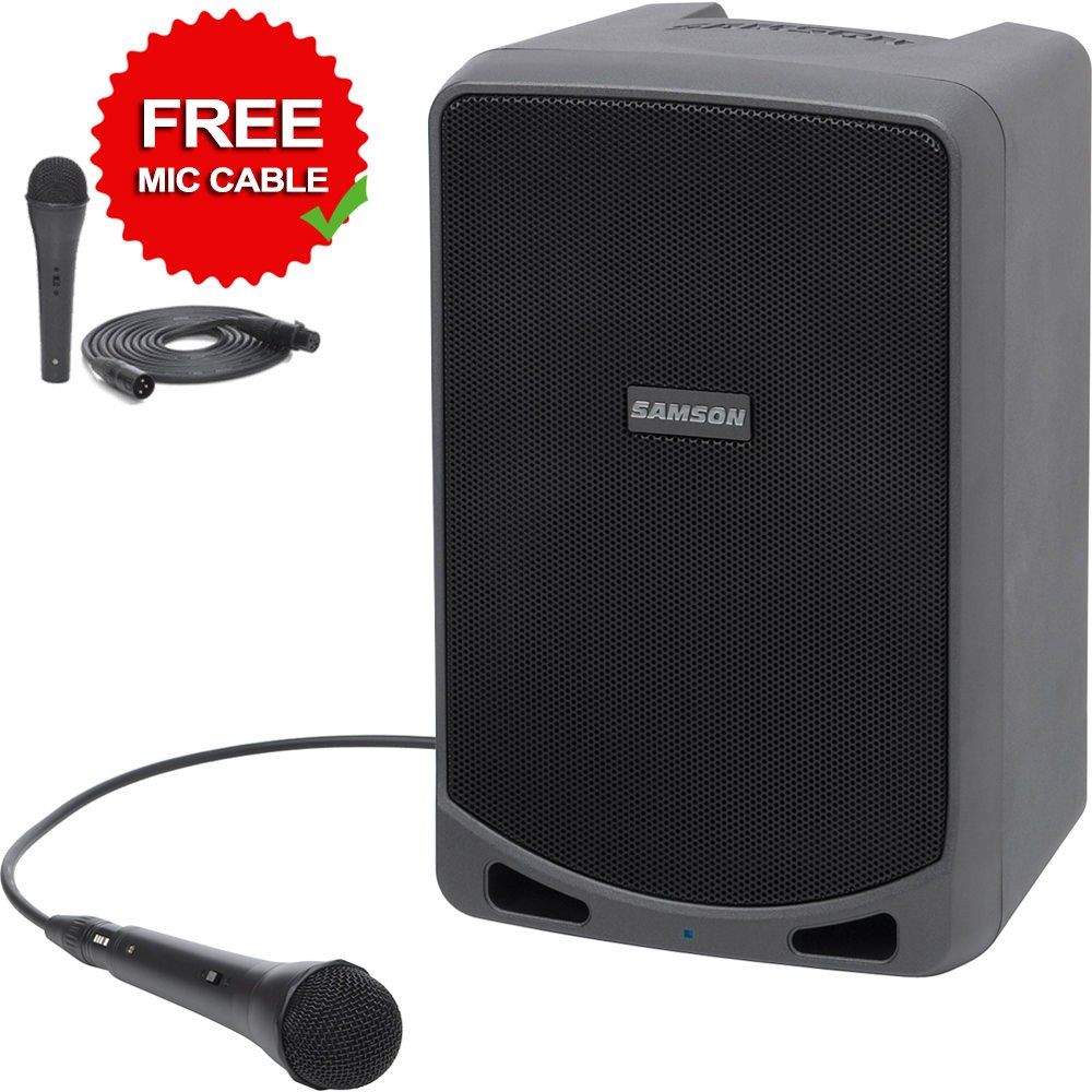 Jual Samson XP 106 Free Mic Cable - FREE Ongkir